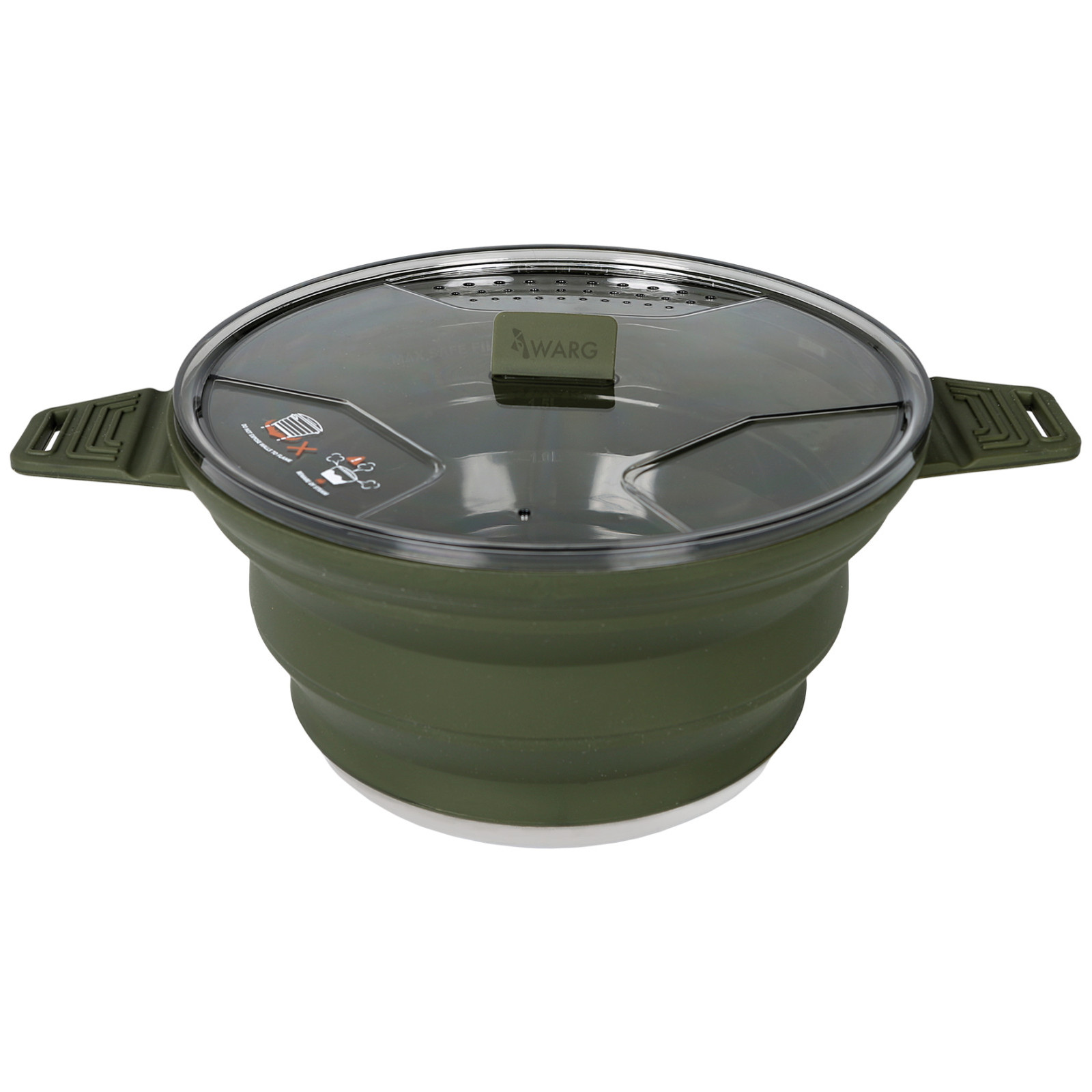 Pot pliant Warg Fold Cookpot 2,5l | 4camping.fr