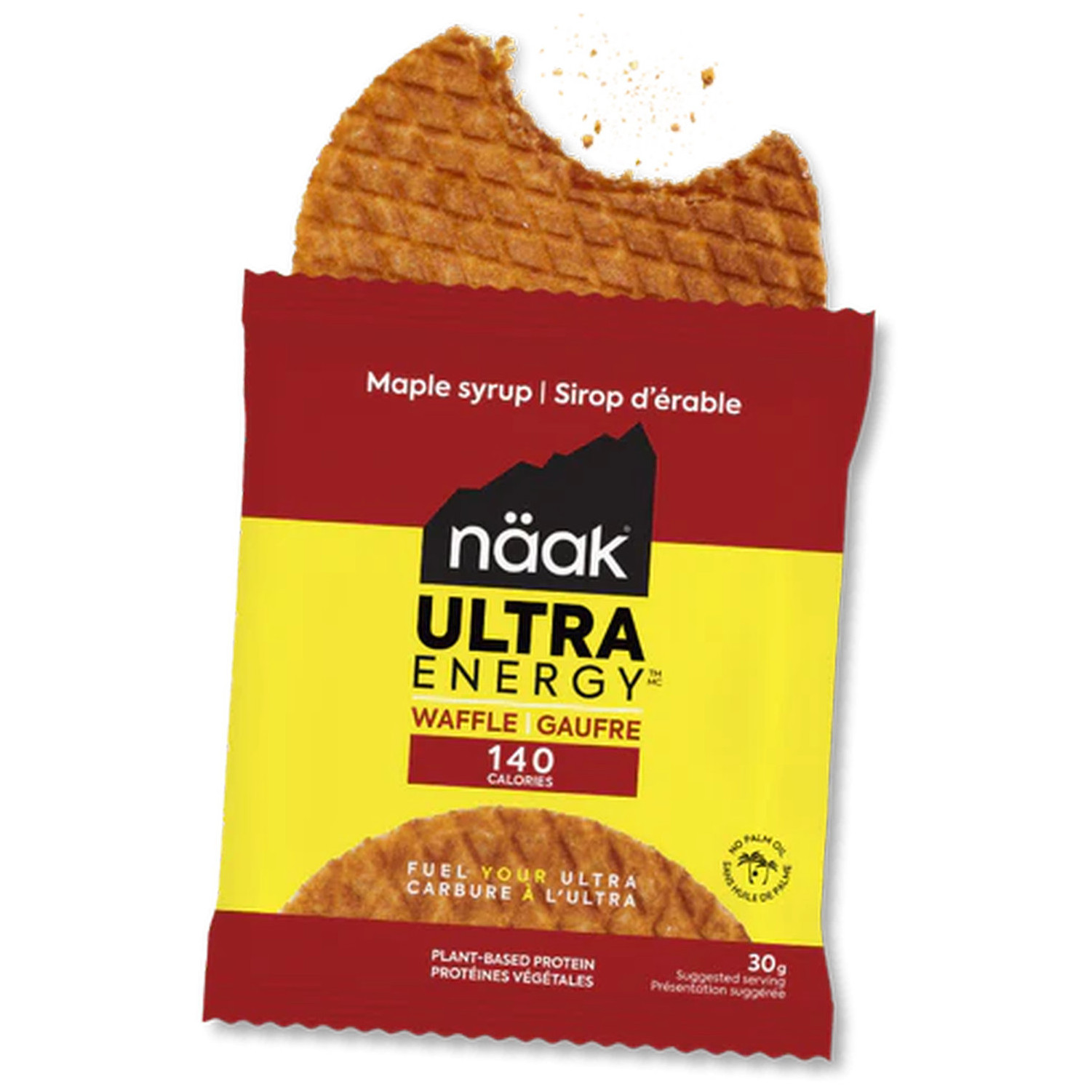 Barre Näak Maple Syrup - Ultra Energy™ Waffle | 4camping.fr