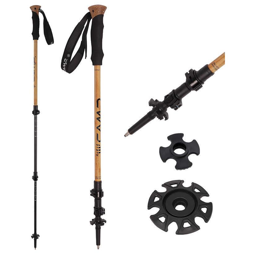 Bâtons randonnée Camp Backcountry Bamboo | 4camping.fr