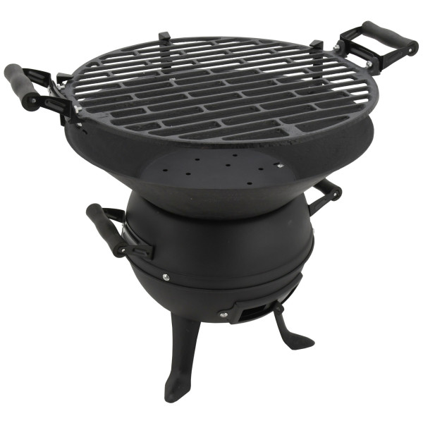 Barbecue charbon bois Cattara Brindisi 35cm | 4camping.fr