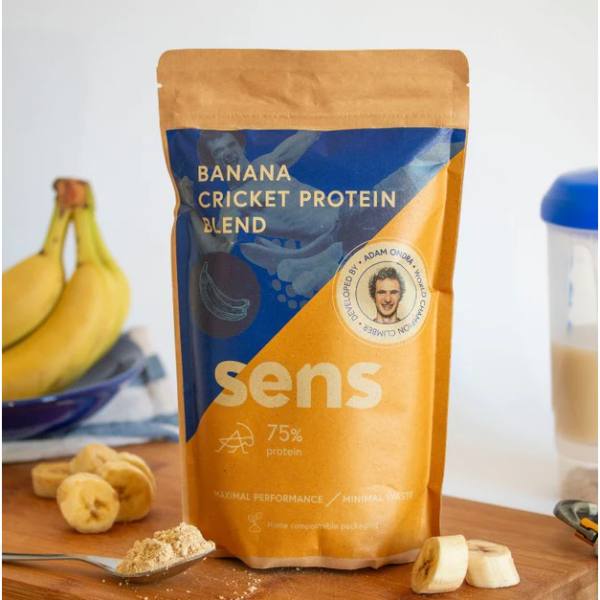 Boisson protéinée Sens Protein shake blend banane 455 g | 4camping.fr