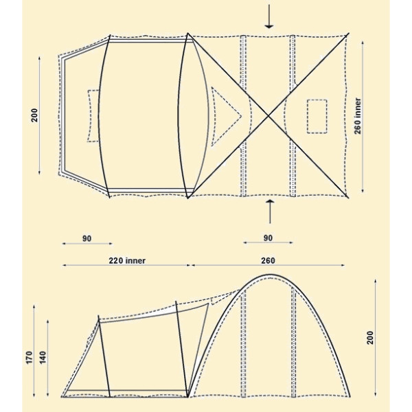 Tente Hannah Spirit 2013 | 4camping.fr